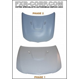 Capot fibre, carbone et metal avec prise d’air BMW Serie 3 E90 - E91 ...